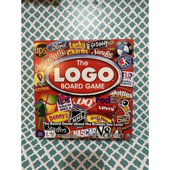 Spin Master | Toys | The Logo Party Board Game Spin Master Adult 2 ...